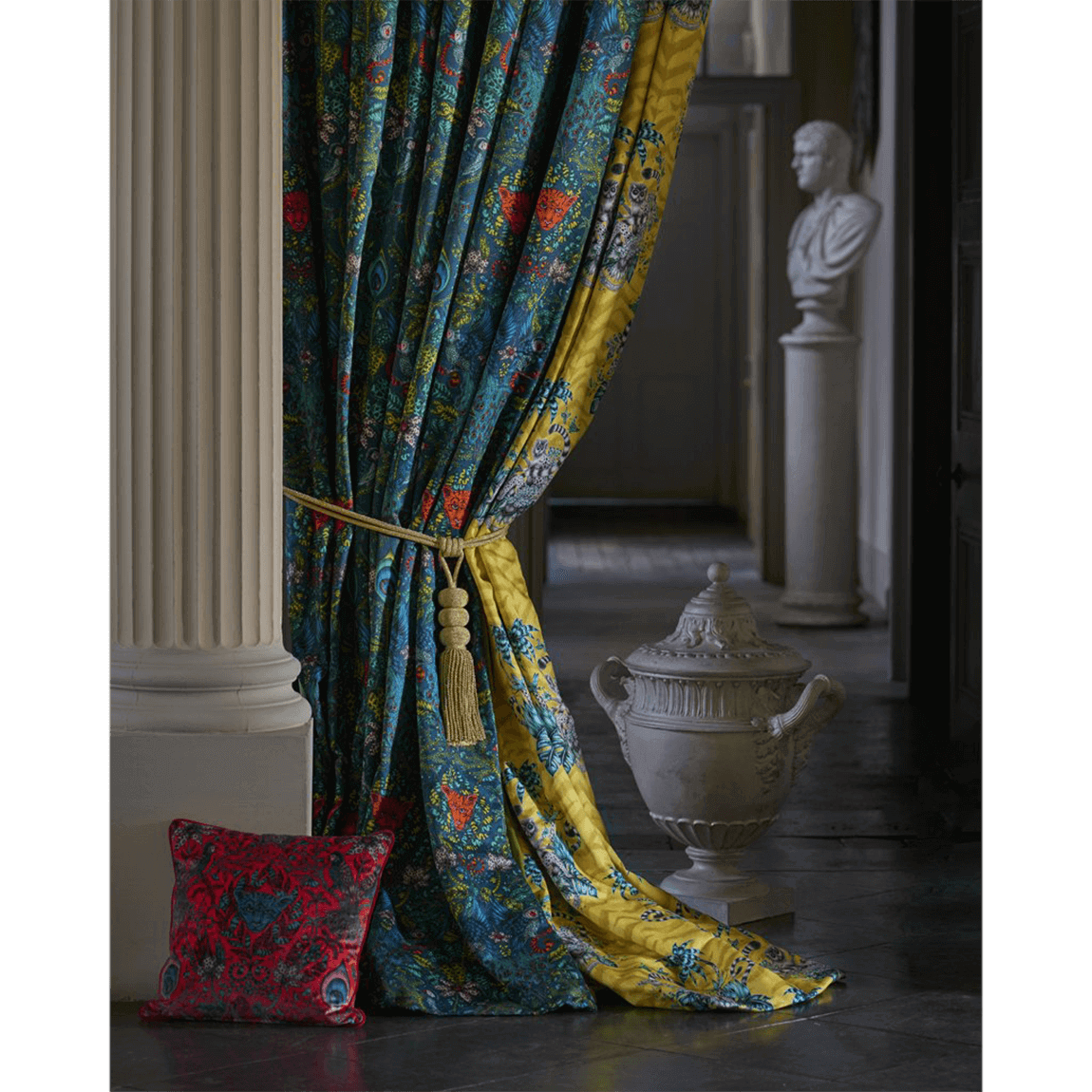 Emma J Shipley Amazon Cotton Satin Fabric