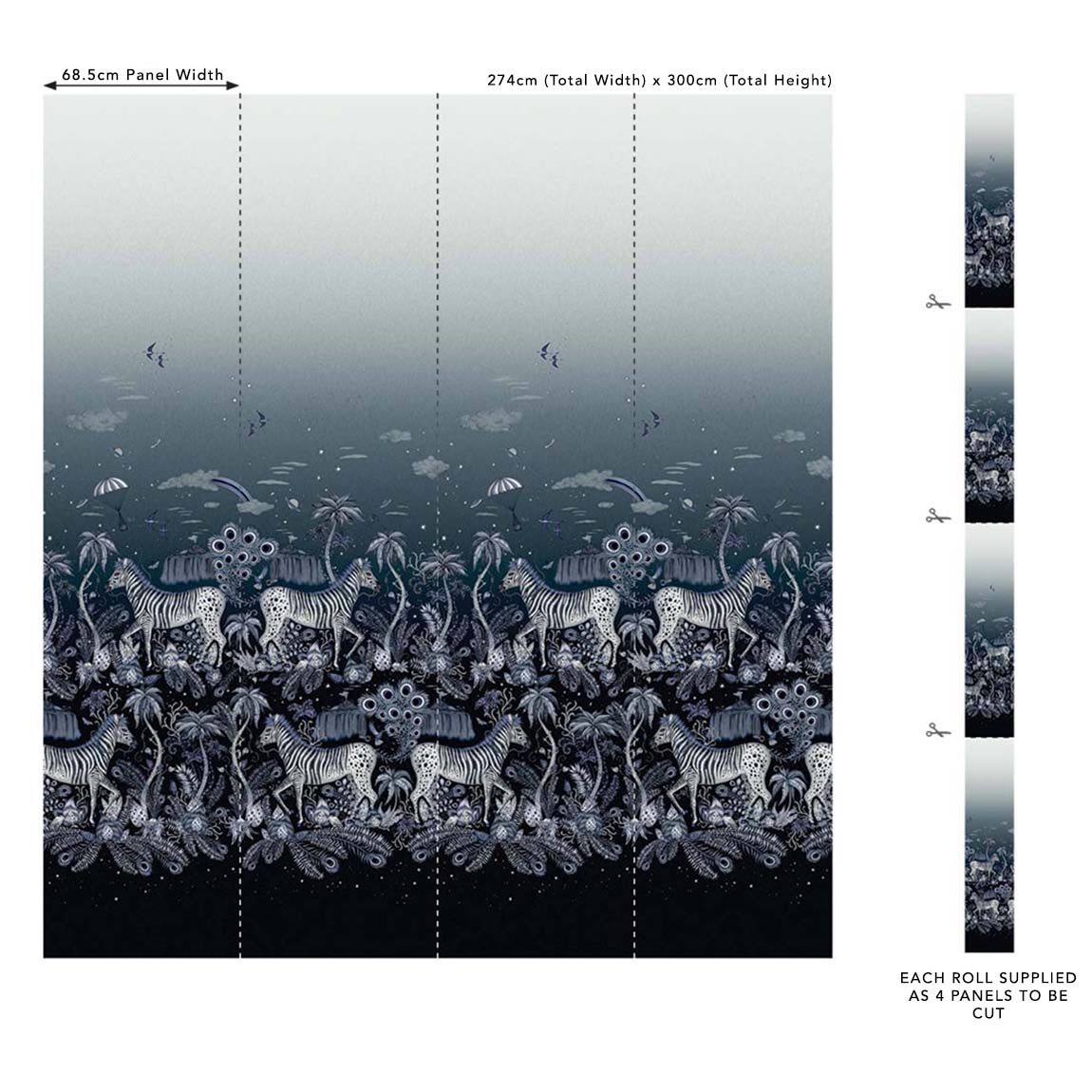 Lost Adventure Wallpaper Mural – Emma J Shipley