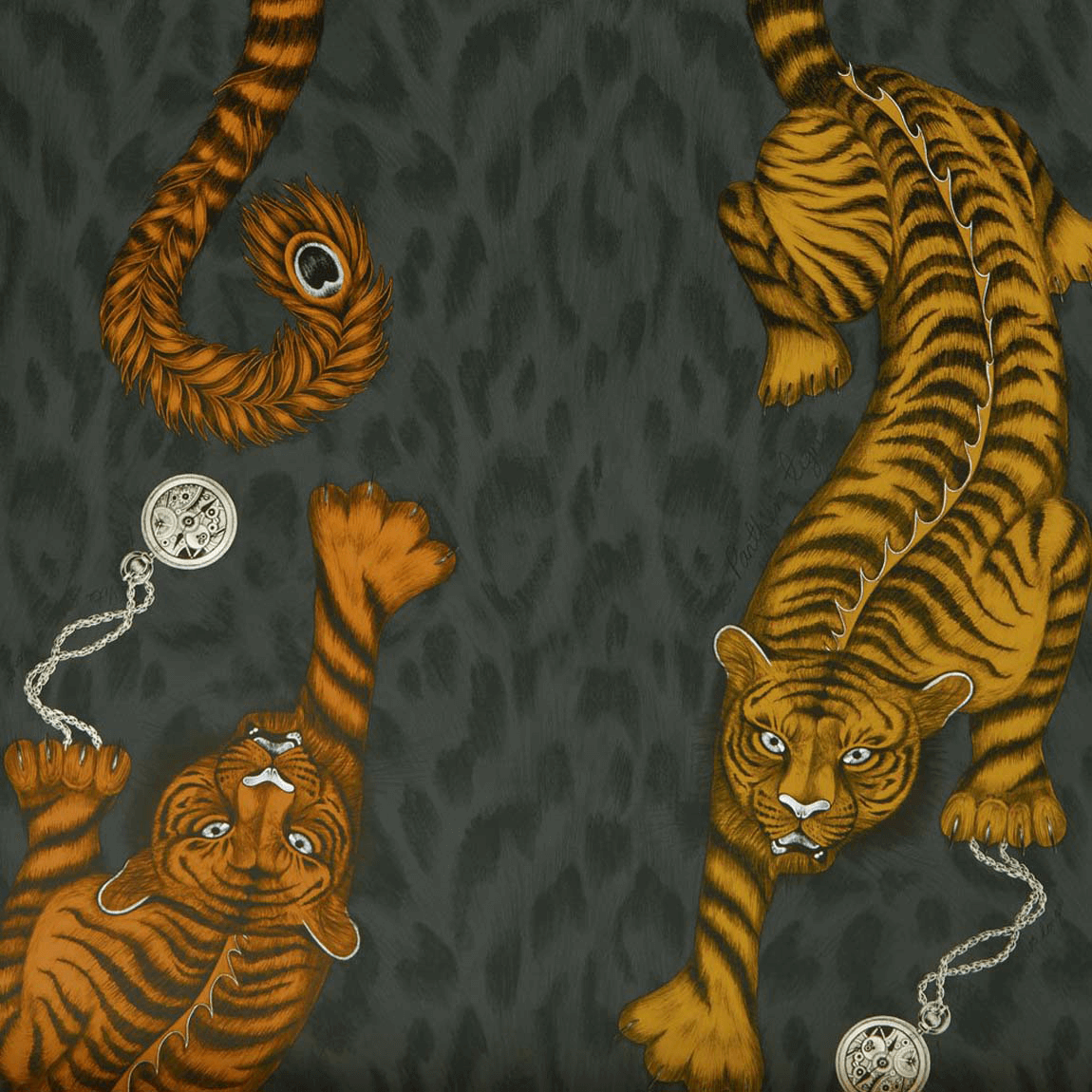 Emma J Shipley Tigris Wallpaper
